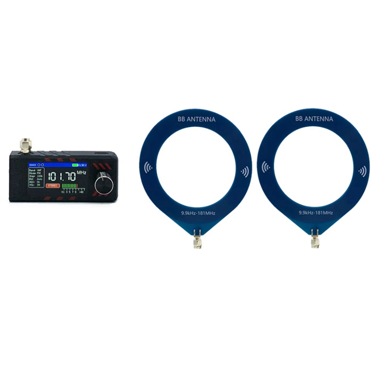Récepteur radio pleine bande SI4732 10 kHz-180 MHz, mini radio de poche ...