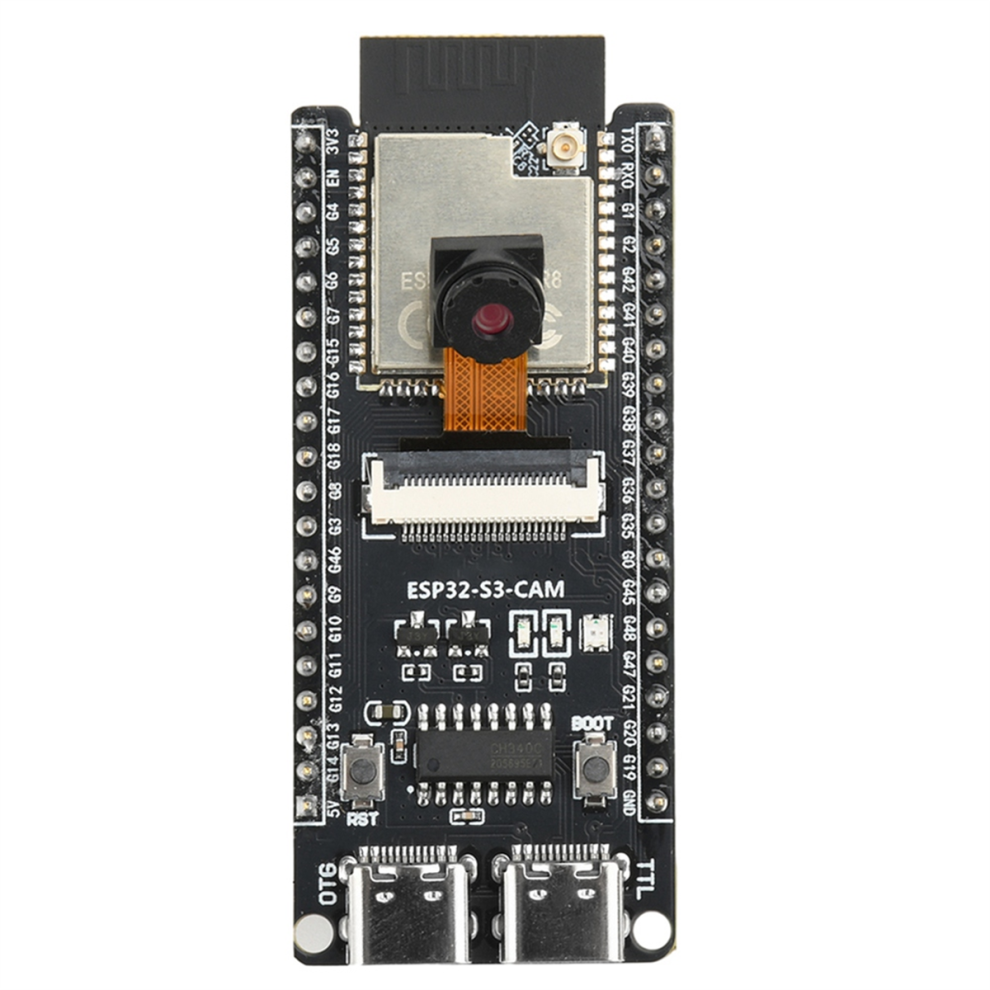 ESP32-S3-CAM ontwikkelbord Wifi Bluetooth Core CH340 cameramodule aan ...