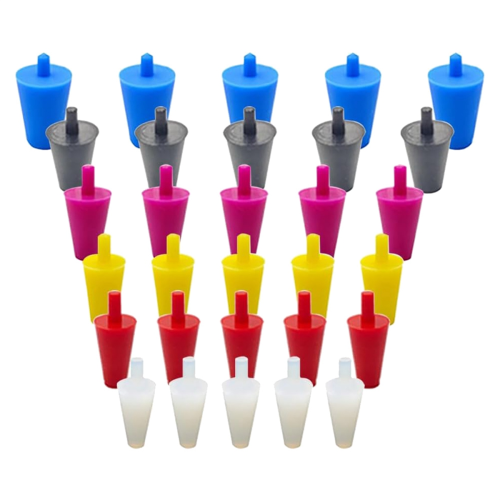 Water Table Plug Plant Pot Drain 60 Pack Silicone Rubber Hole Plugs ...