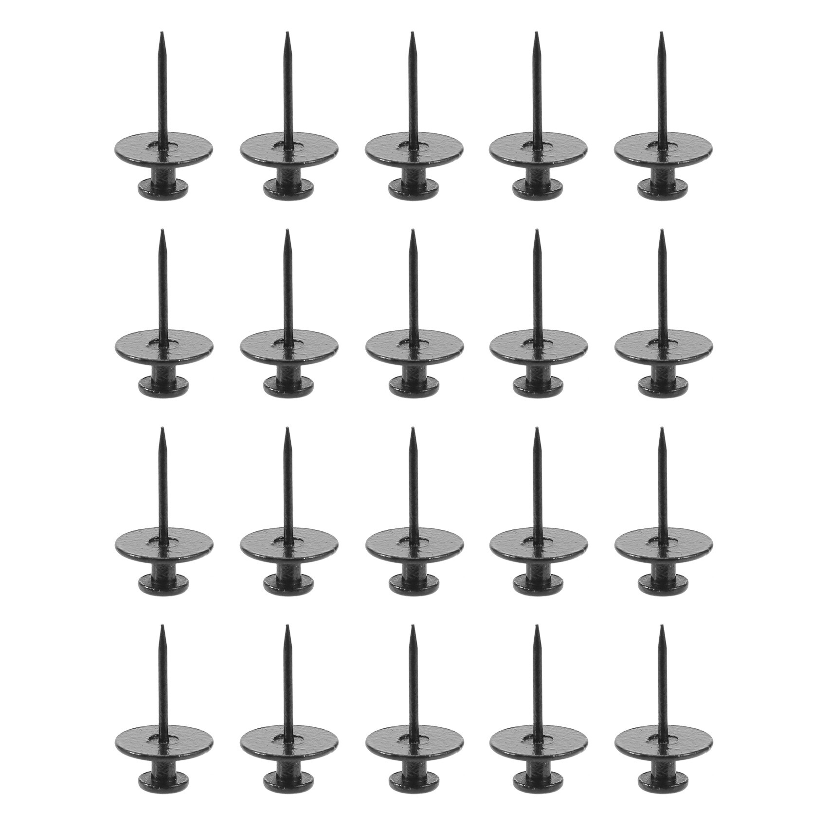 Lot de 20 petits clous pour accrocher des tableaux, cintres à double ...