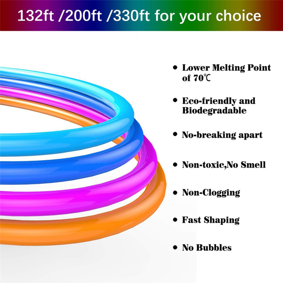 3D Printing Pen PCL Filament Refills 1.75mm, Gifts for Kids (200 FT) on ...