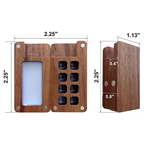 8 Grid Portable Sketchbook Palette, Wooden Colour Palette Box on OnBuy