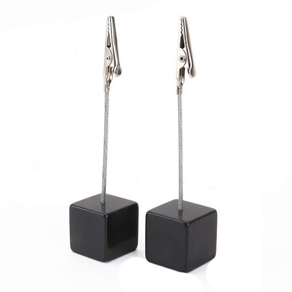 Porte-mémo carré pour cartes, pince pour cartes, porte-photos, porte ...