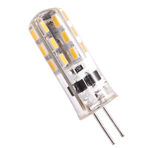 G4 LED Spot light Bulb Lamp 1.5W 24 SMD 3014 Warm White 12V DC on OnBuy