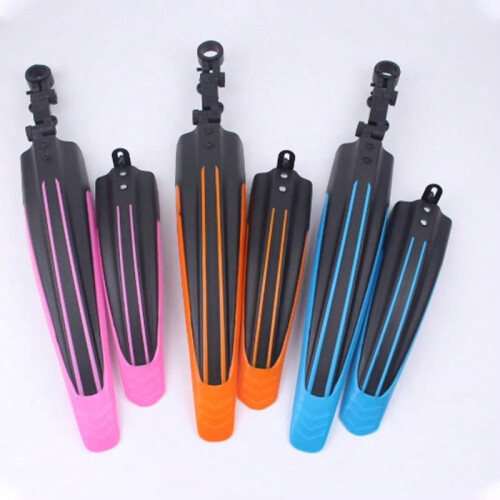 (Black and red) Custom 20/22/24/26 inch mountain bike colored plastic ...