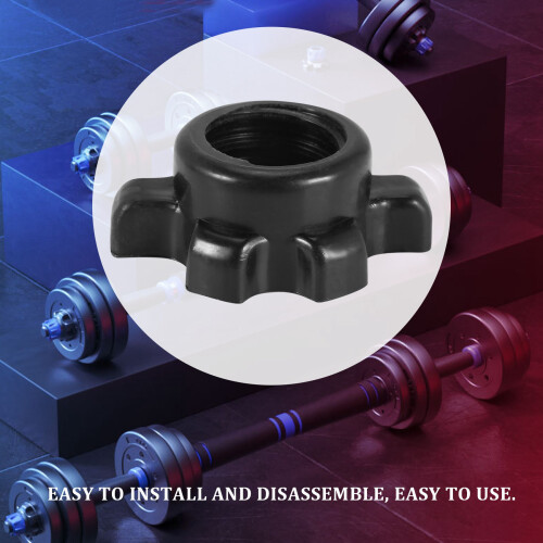 Lot de 4 écrous pour barre d'haltère, accessoires pour équipements de ...