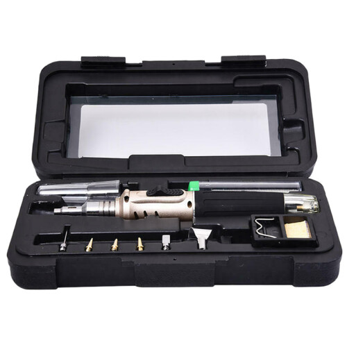 10-In-1 Gas Soldering Iron Case Set Set Welding Equipment on OnBuy