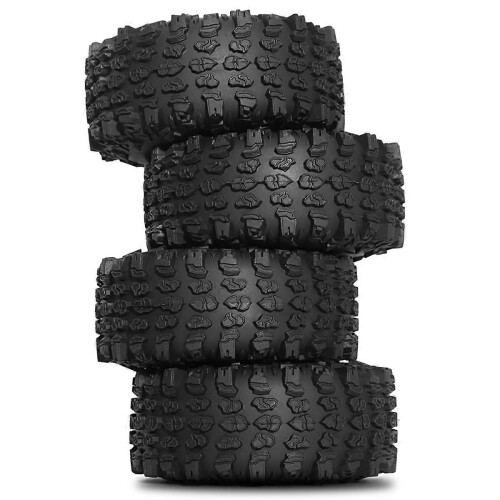 1.9 Crawler Tires Rubber Mud Slingers Grappler Wheels Tyres for TRX4 on ...