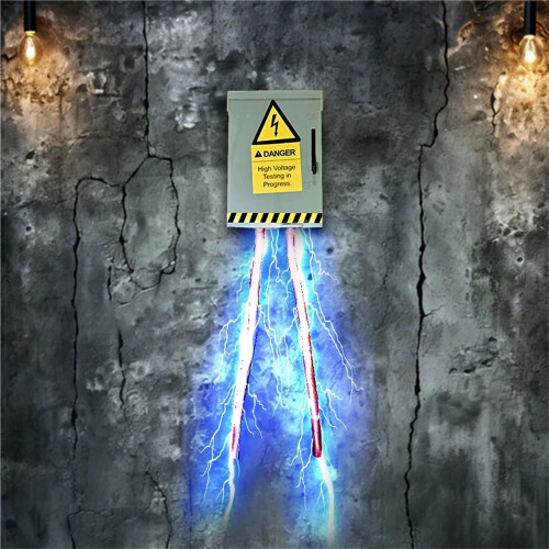 Halloween Haunted House Scares Props Electric Box Props Light Sound ...