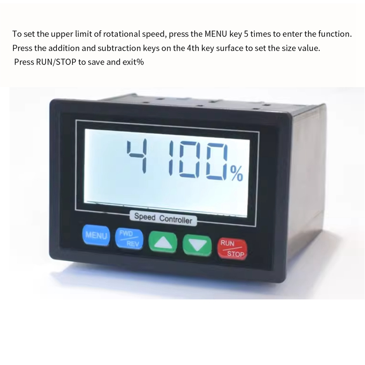 DC10V-55V PWM DC Motor Speed Controller with LCD Display and Remote Ad on OnBuy