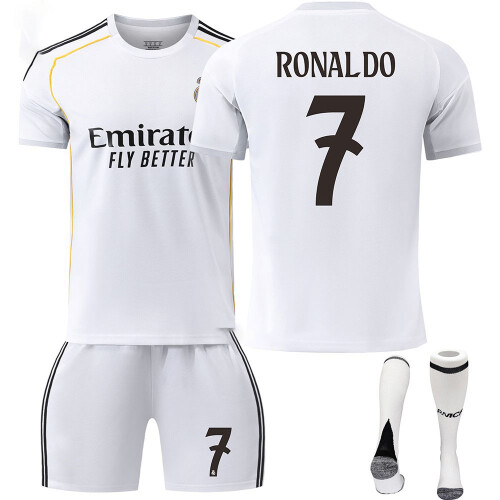 (#7, 22(120-130cm)) 25/26 Teens Kids Boys Football Kit Sport Training ...