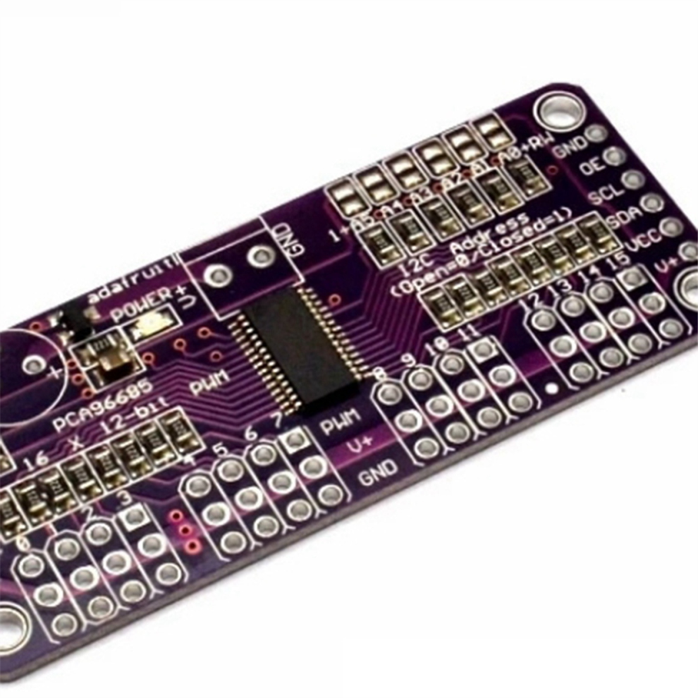 MCU-PCA9685 Servo Driver a 16 canali 12 bit Fm+I2C on OnBuy