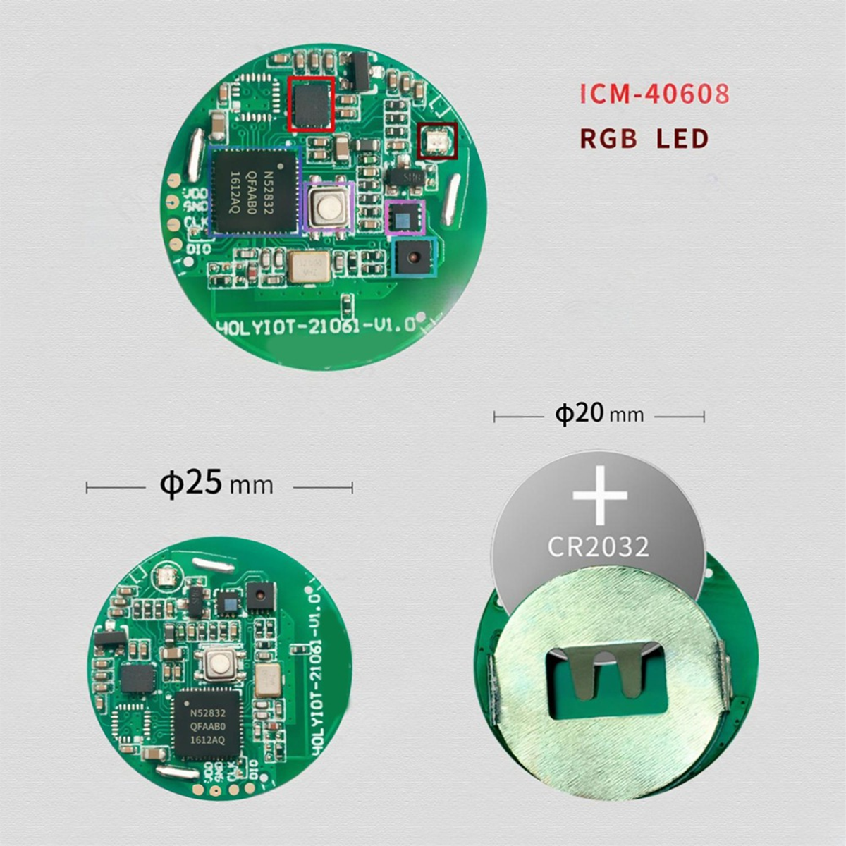 For NRF52832 9 Ble Motion Sensor Beacon with Accel on OnBuy