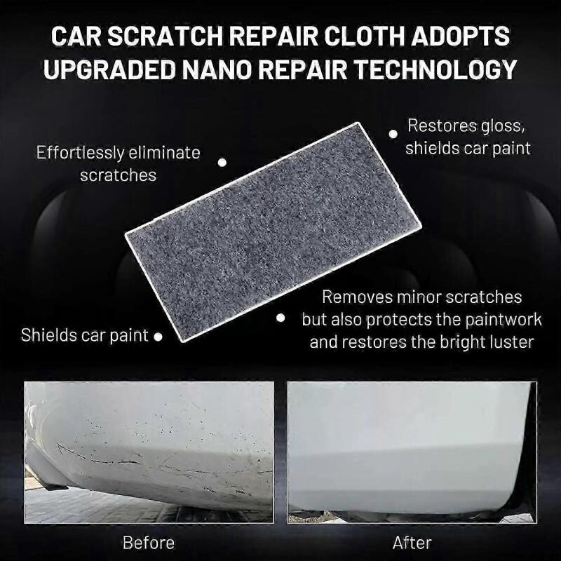 Nano Sparkle Cloth Car Scratch Remover Set,2025 New Car Scratch Remover ...