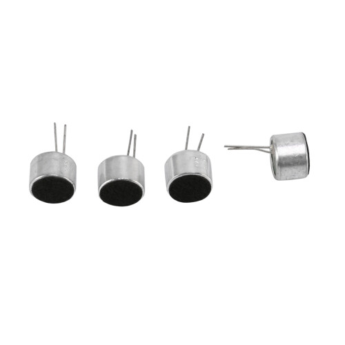 10 Pcs 2 Pin Mini MIC Capsule Electret Condenser Microphone Black on OnBuy
