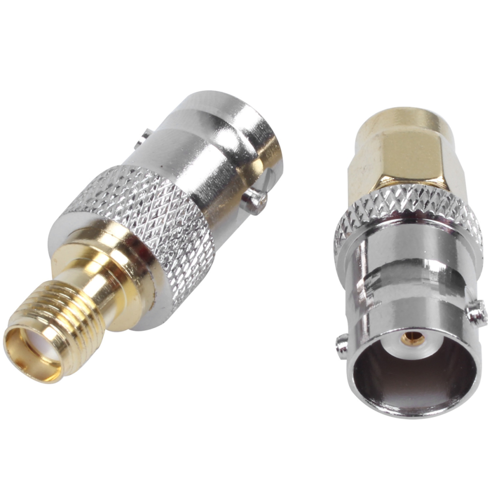 SMA to BNC Kits Coaxial Adapter Male Female Connector 4 Pieces on OnBuy