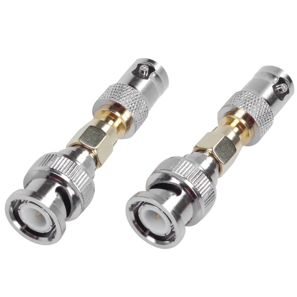 SMA to BNC Kits Coaxial Adapter Male Female Connector 4 Pieces on OnBuy