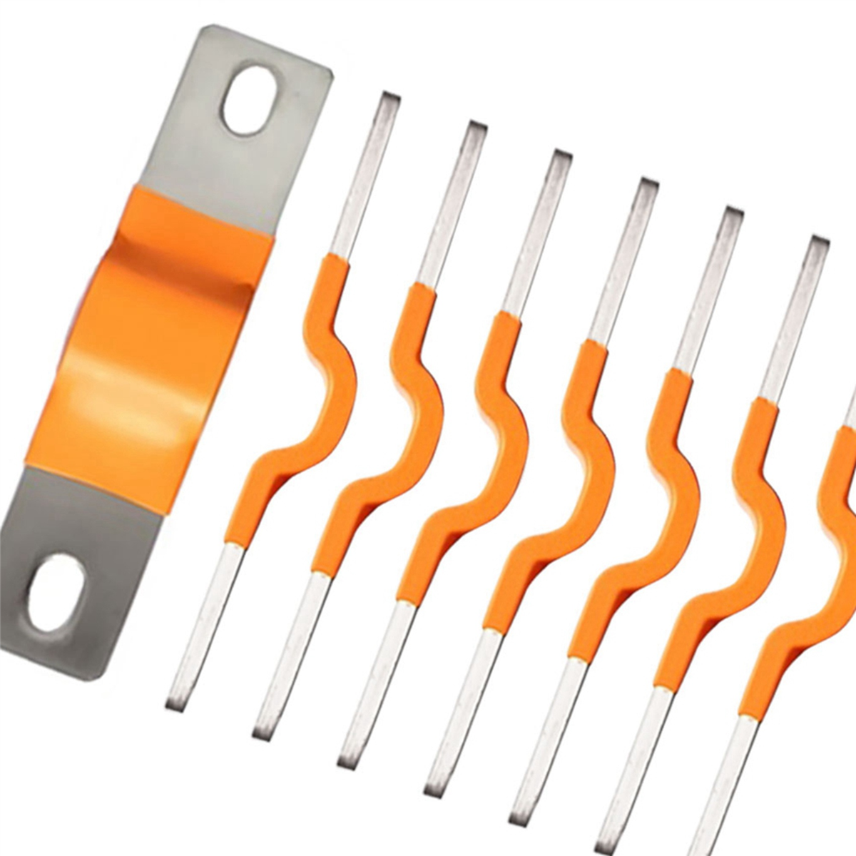 8Pcs Nickel-Plated Copper Bus Bars for Solar Power&Deep Cycle Battery ...