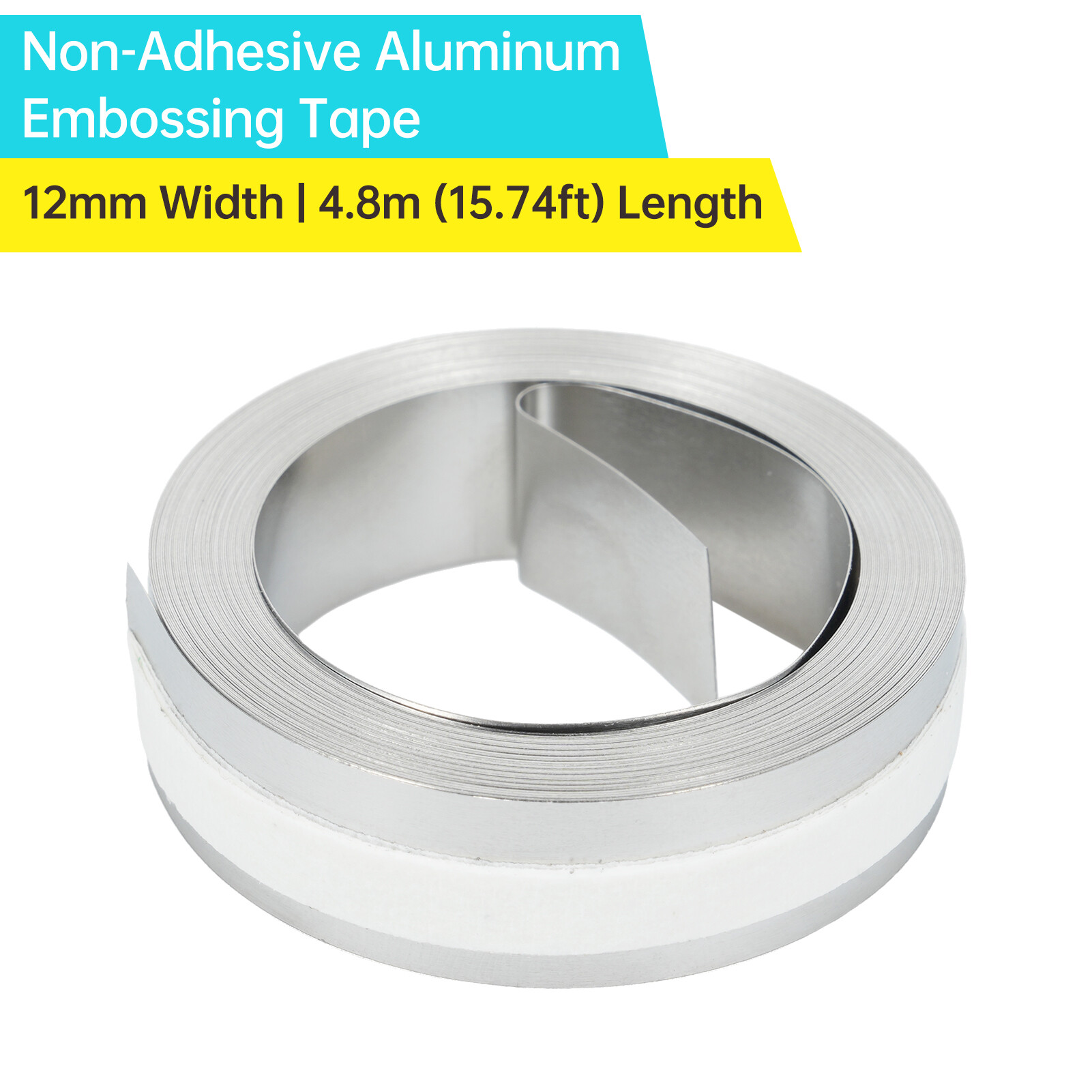 1 rollo de cinta de aluminio 3D en relieve 12mm*4.8m M1011/M11 on OnBuy