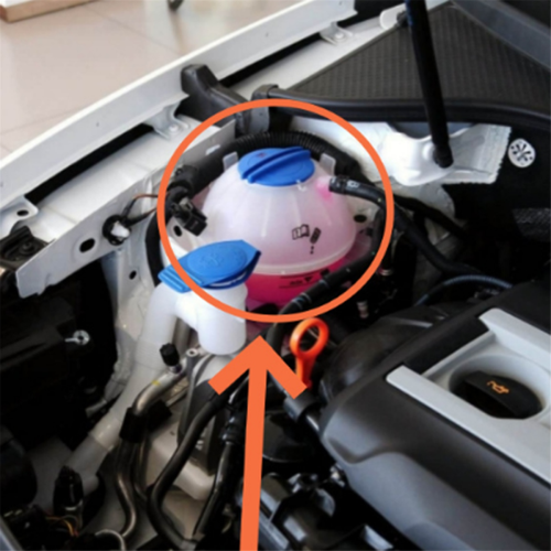 Car Engine Radiator Coolant Reservoir Tank Bottle for Golf MK6 on OnBuy
