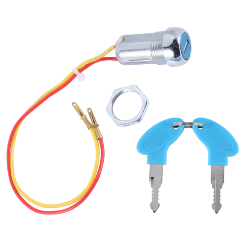 Universal Starting Switch Key Lock Wires Ignition Power Keys Switch on ...