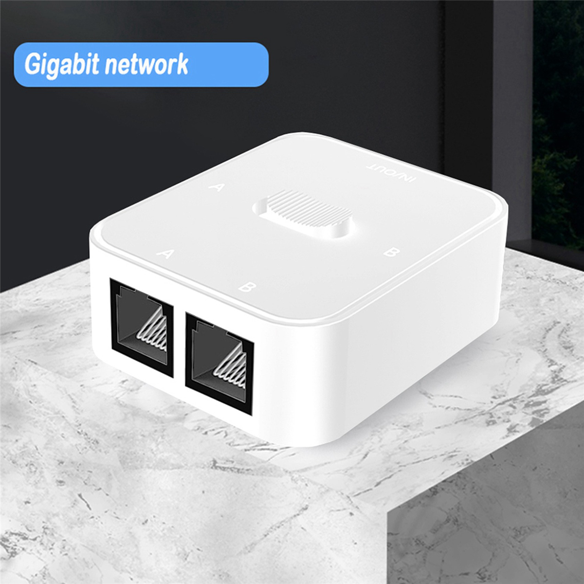 2 Port RJ45 LAN CAT6 Switch Selector on OnBuy