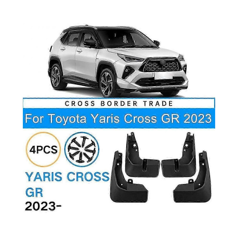 4pcs Mud Flap Flaps Splash Guards for Toyota Yaris Cross GR 2023 ...