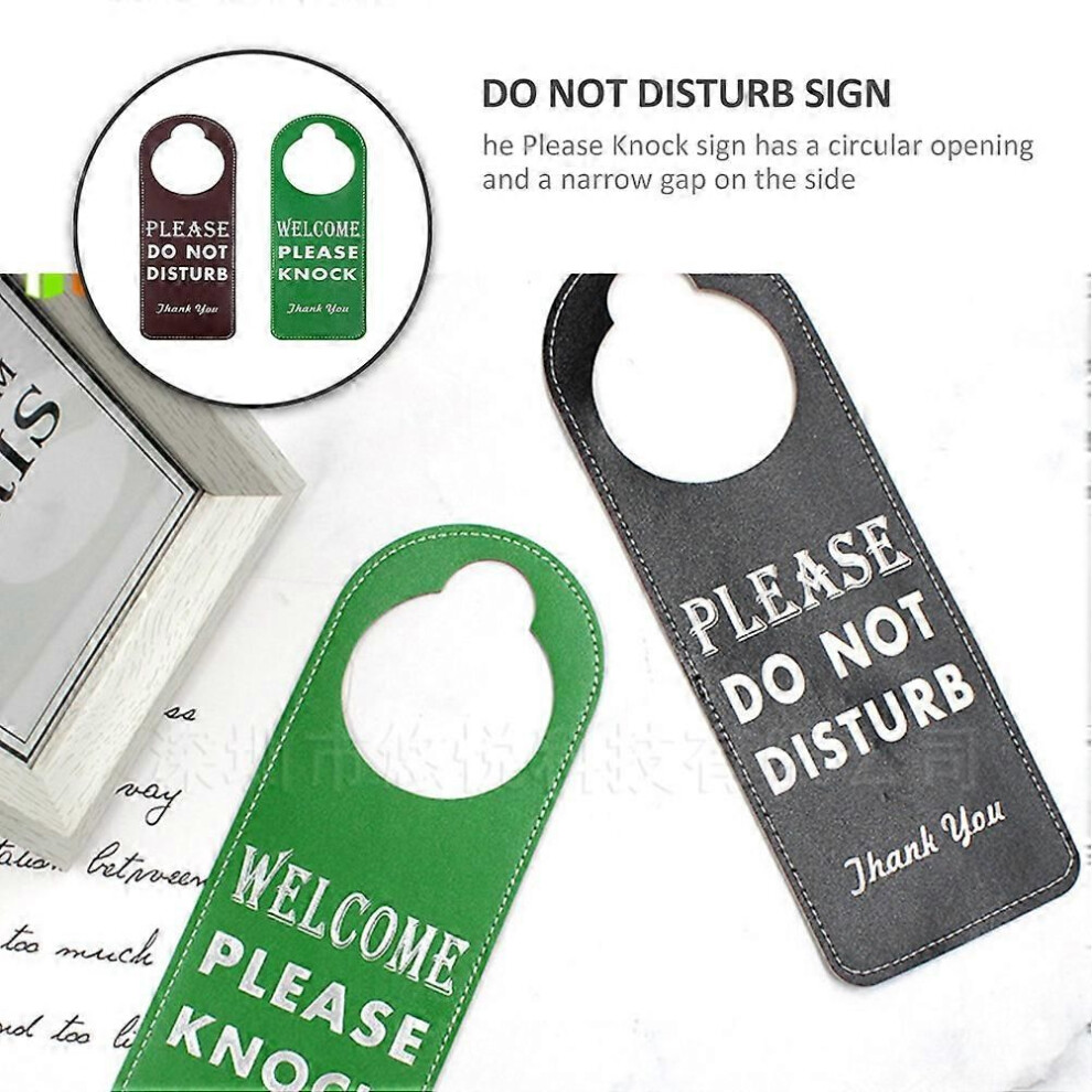 Panneau indicateur de porte « Ne pas déranger/Veuillez frapper ...