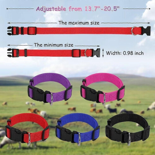 Paquete de 5 collares de cabra con cascabeles, cascabeles de cobre para ...