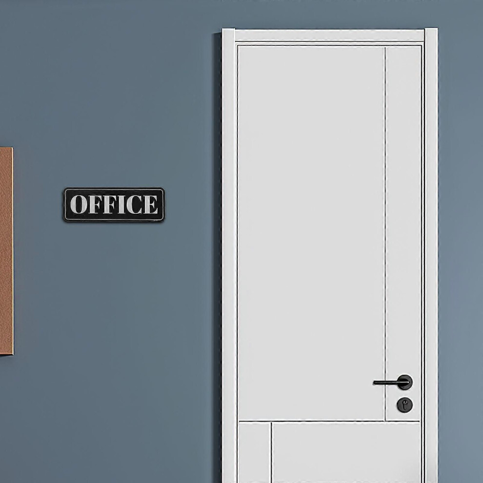 Acrylic Office Door Sign Self Adhesive Business And Home Signage ...