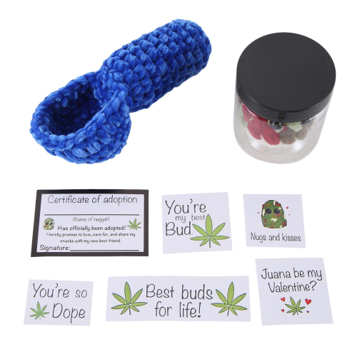 Handmade Weed Blocks Plush Toys New Cute Stuffed Crochet Weaving Little ...