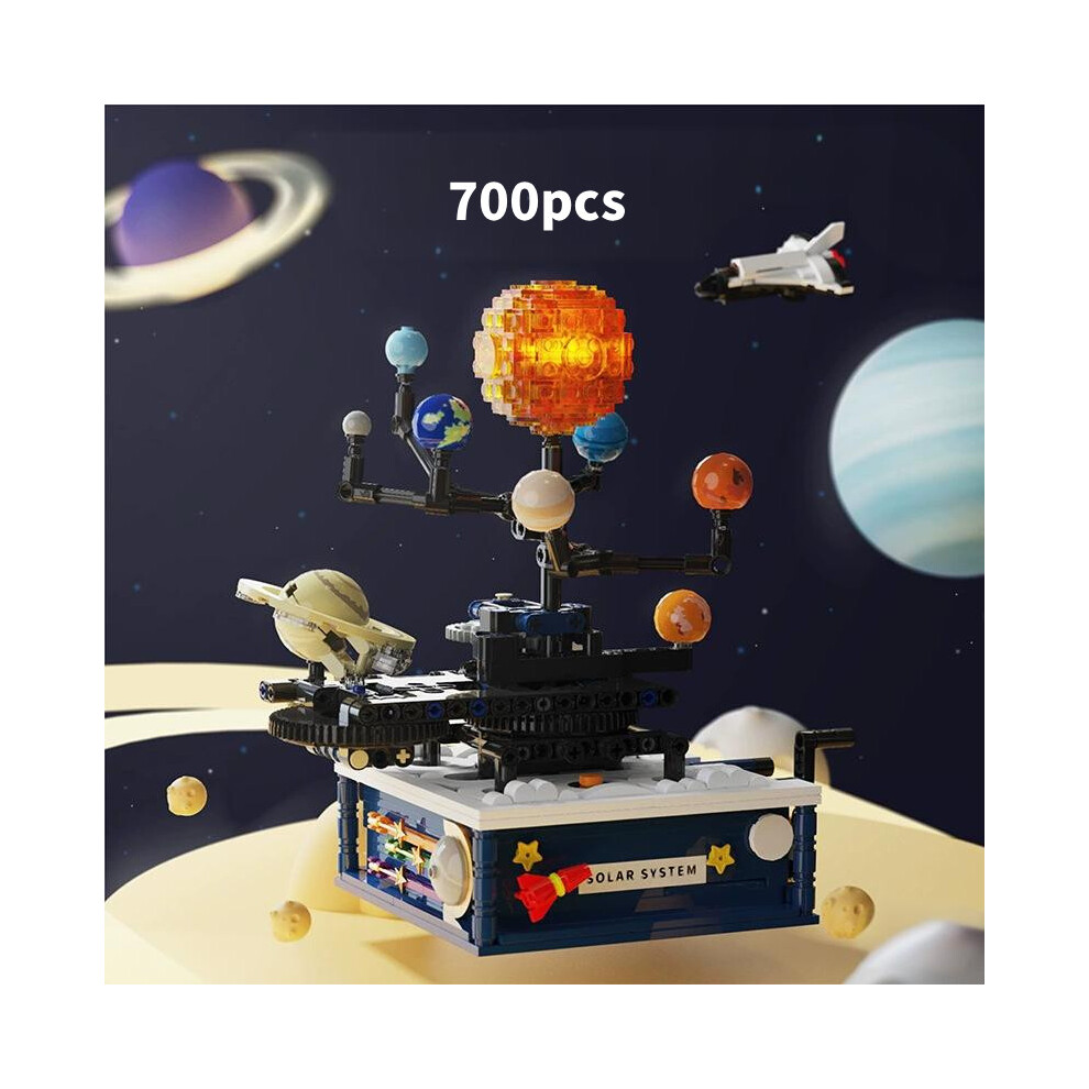(Rotating Solar System) Exploration Educational Space Building Blocks ...