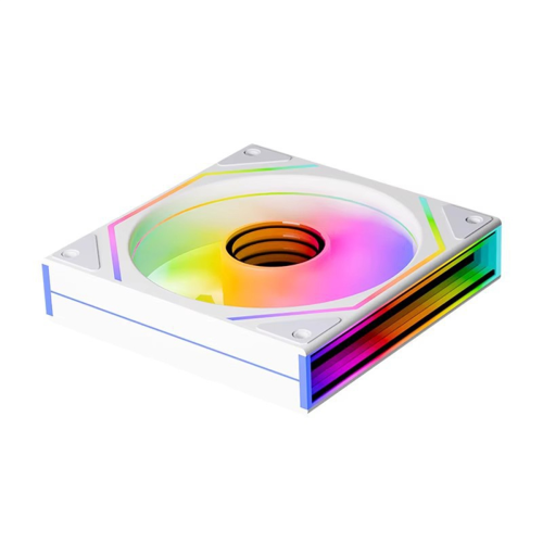 PC ARGB Fan 120mm PC Case Fan 4pin PWM CPU Cooling Fans Fan Forward on ...