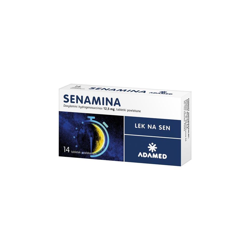 SENAMINA sleep medicine 12.5 mg 14 tablets on OnBuy
