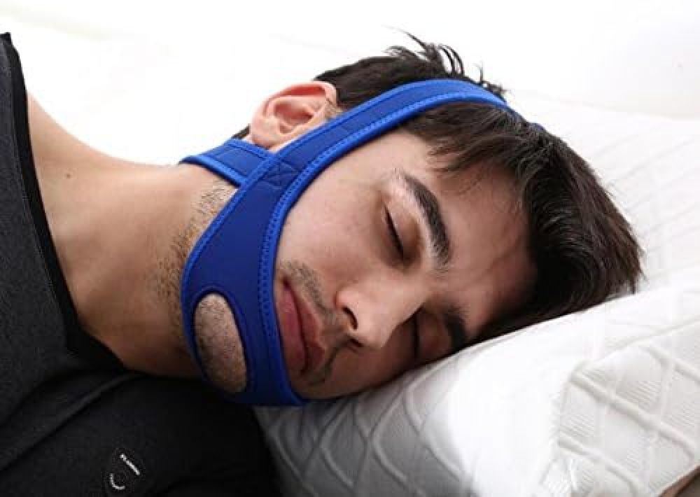 Anti-Schnarch-Band Anti-Schnarch-CPAP Verstellbares Kinnband ...