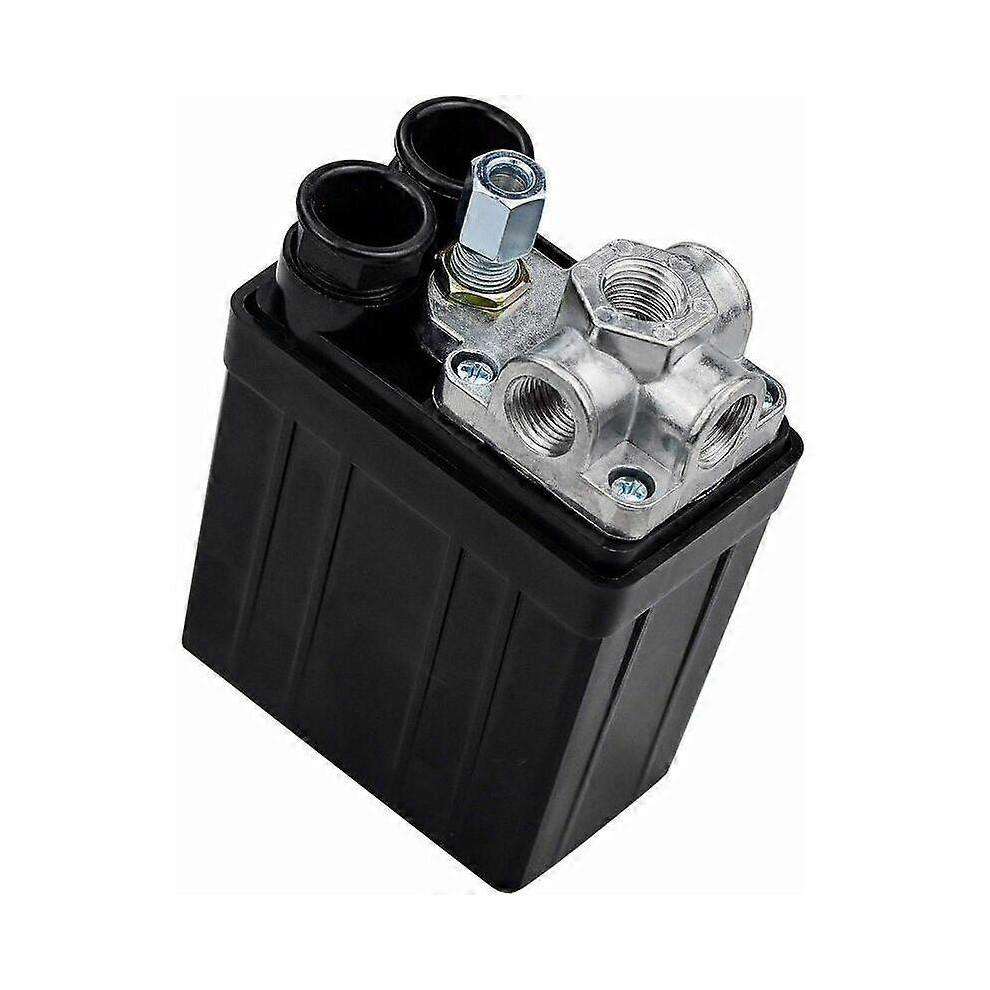 Air Compressor Pressure Switch with 4 Outlets 90-120 PSI 240V Pressure ...