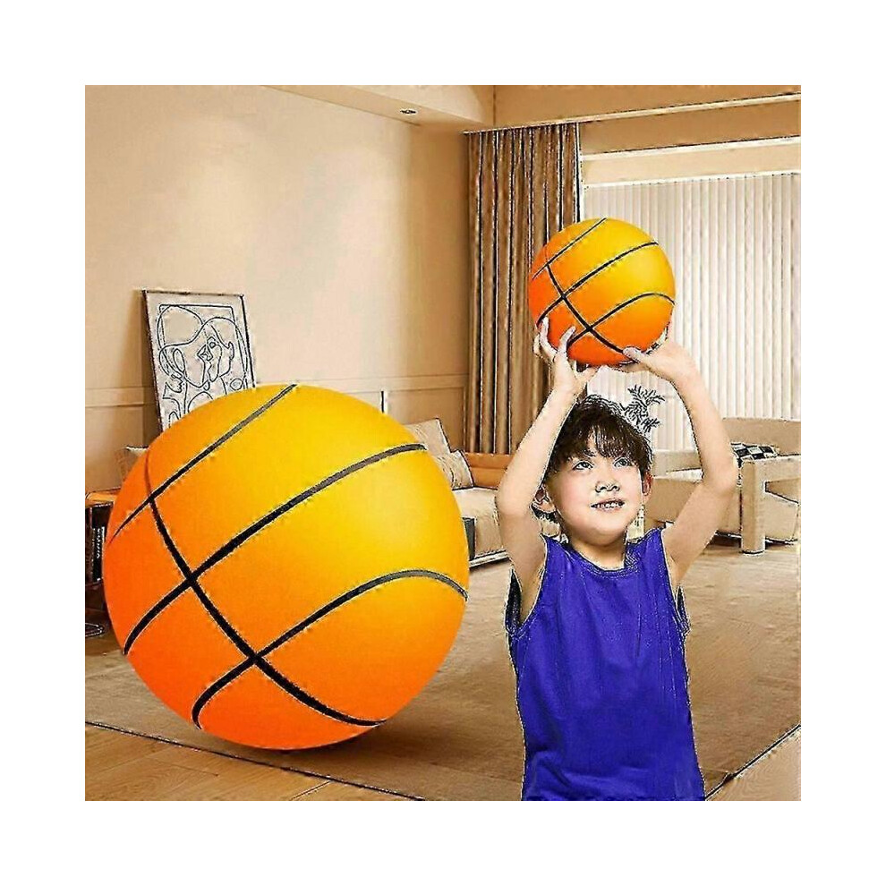(yellow 21cm) The Handleshh Silent Basketball Foam Basketball Indoor ...