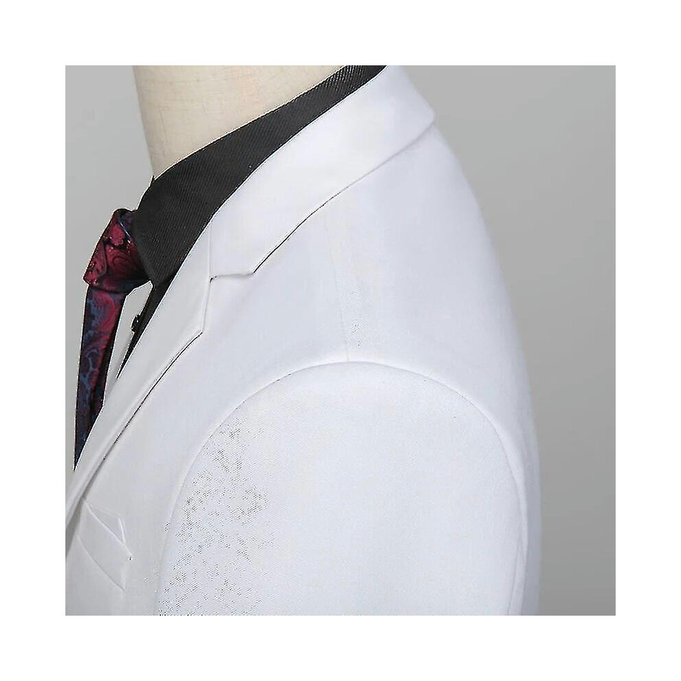 (adult) Fashion New Men's Casual Suit Coat / Fit High Groom Wedding ...