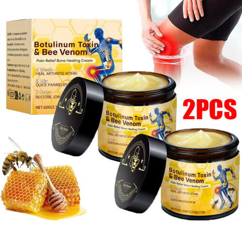 2PC Bee Venom Joint Therapy Cream Joint & Bone Cream For Men Women ...