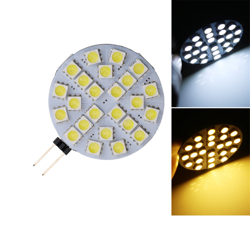 10 τεμάχια λάμπα LED 4.8W G4 με υποδοχή 5050 SMD Mini, ψυχρό λευκό φως ...