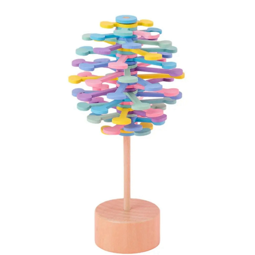 Wooden Lollipop Fidget Toy,A on OnBuy