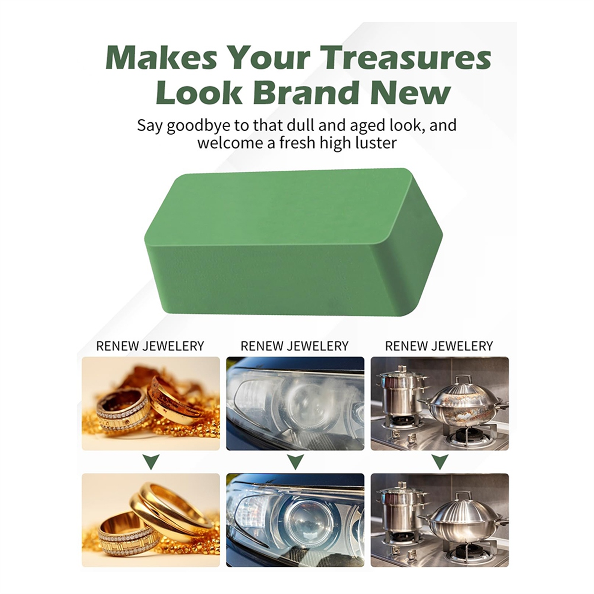 Buffing Polishing Compound Kit,Metal Polish 12 Oz,Polishing Compound on ...