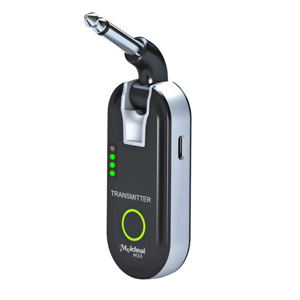 NEW M33 2.4GHZ Wireless Guitar System Rechargeable Audio Transmitter ...