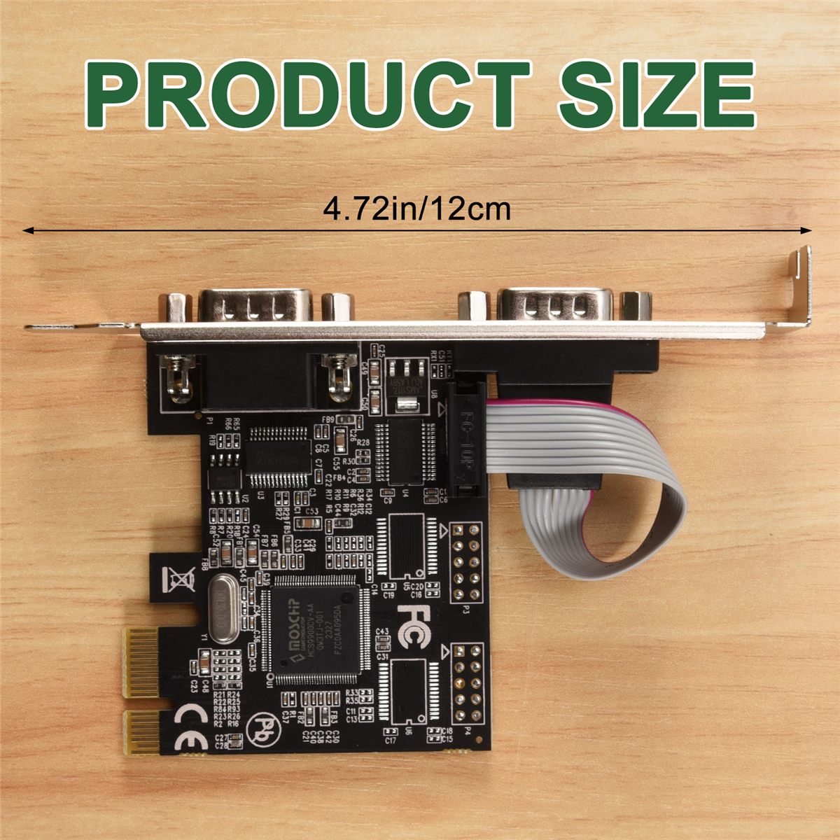 Pcie to Serial Ports RS232 Interface PCI-E PCI Exp on OnBuy