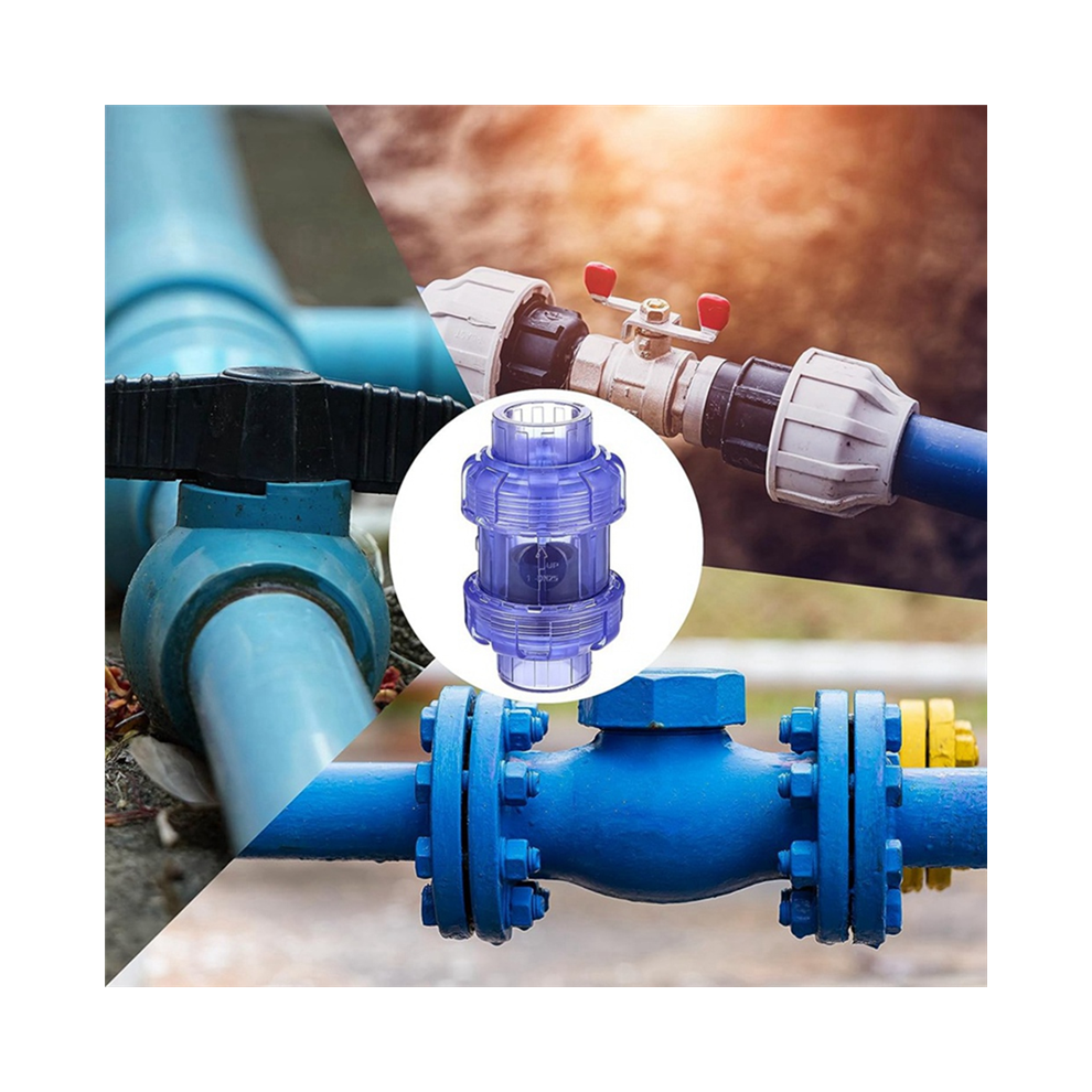 Clear UPVC Check Valve True Union Swing Check Valv on OnBuy
