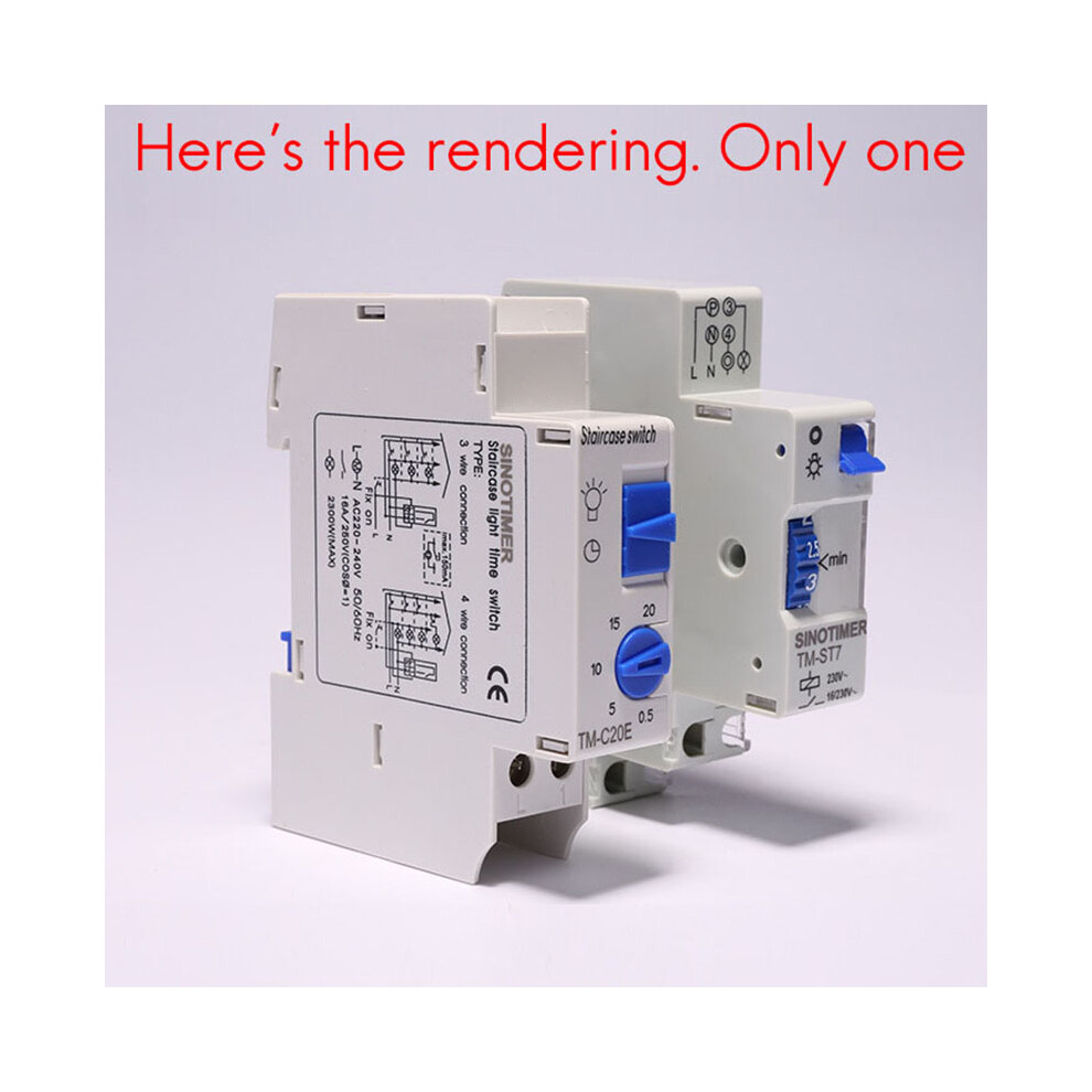 TM-C20E 20 Minutes Stair Light Delay Timer Relay on OnBuy