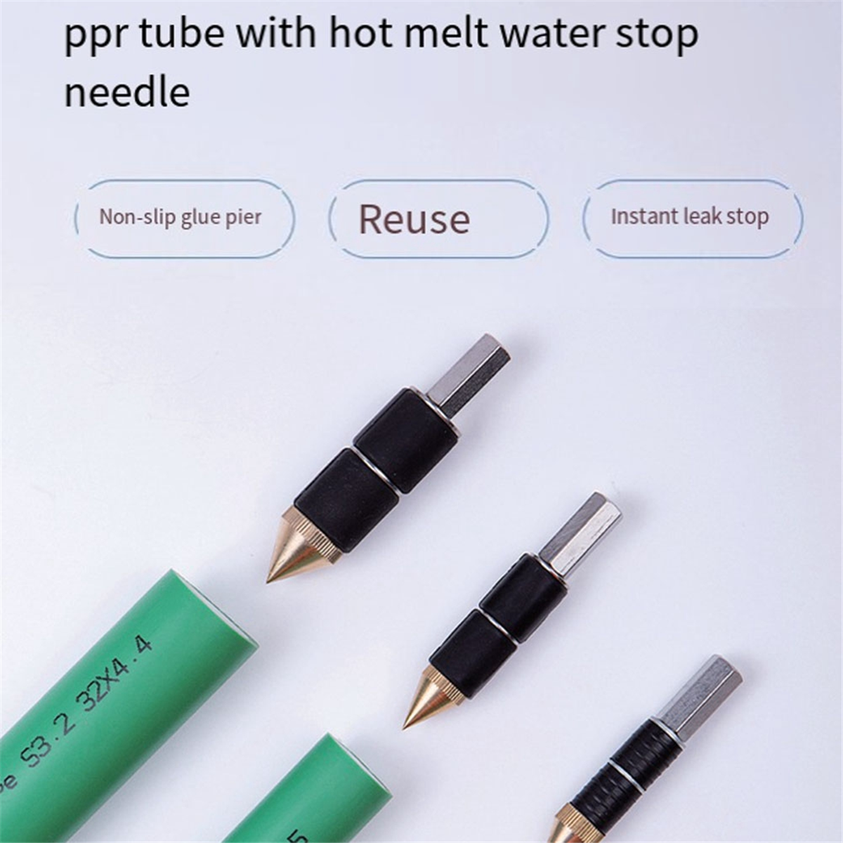 Emergency Pipe Water Stopper, Hot Melt Stop, Kit f on OnBuy