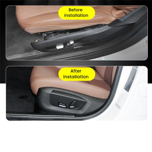 Car Front Left Seat Side Bracket Alloy Plastic Cov on OnBuy