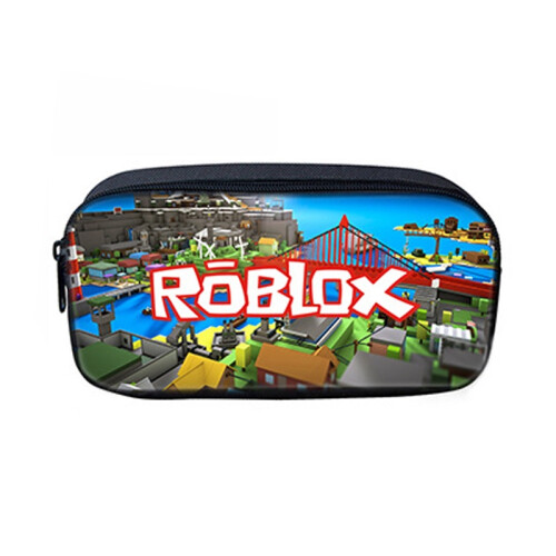 (PencilPouch-Bridge) Lunch Backpack Roblox Bag Box Pencil Pouch Large ...