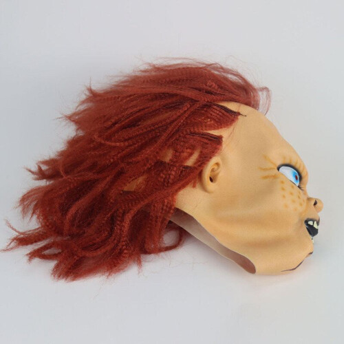 Halloween Chucky Mask Masks Ghost Chucky Masks Horror Face Latex ...